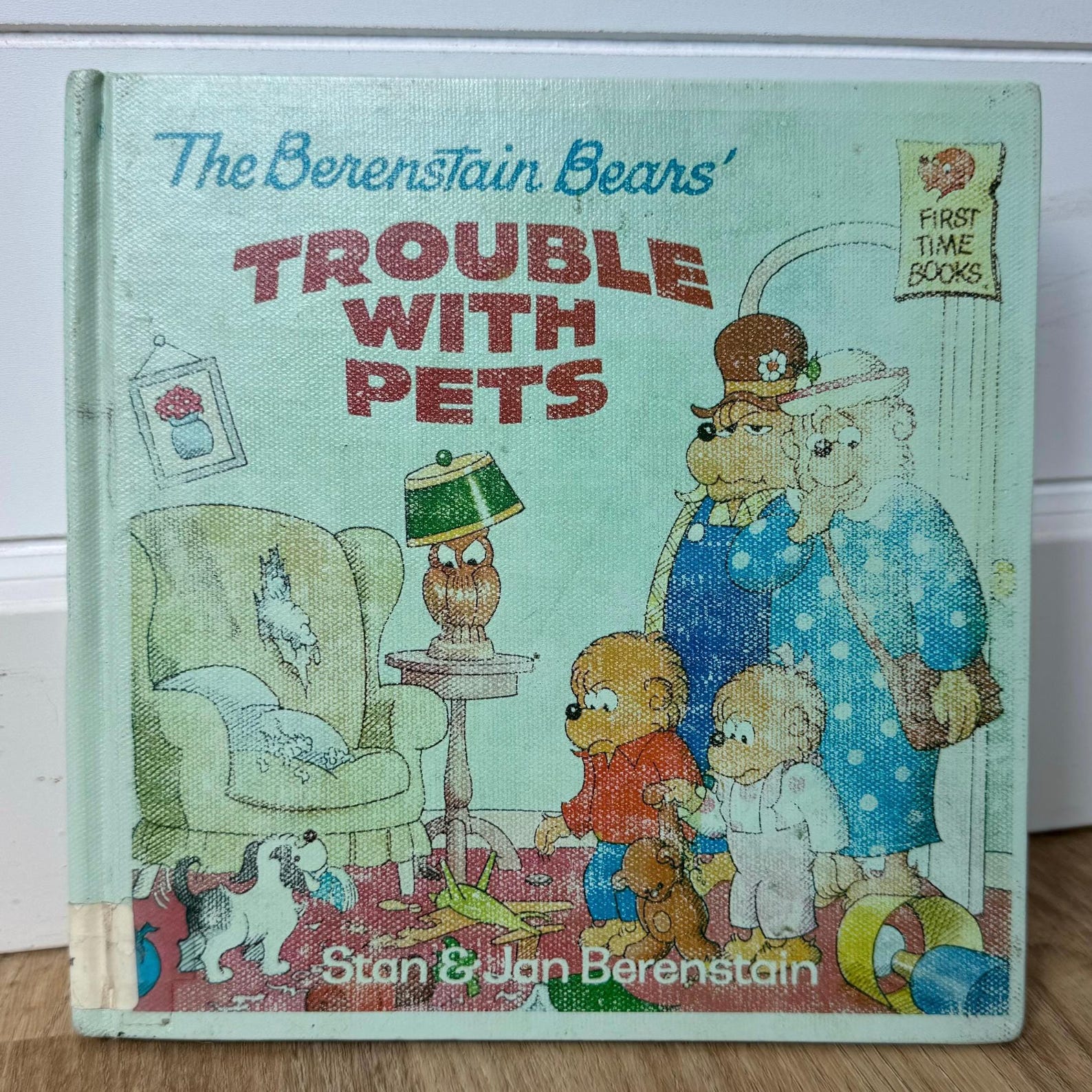 1990 - the Berenstain Bears’ - Trouble With Pets - Vintage Hardcover ...