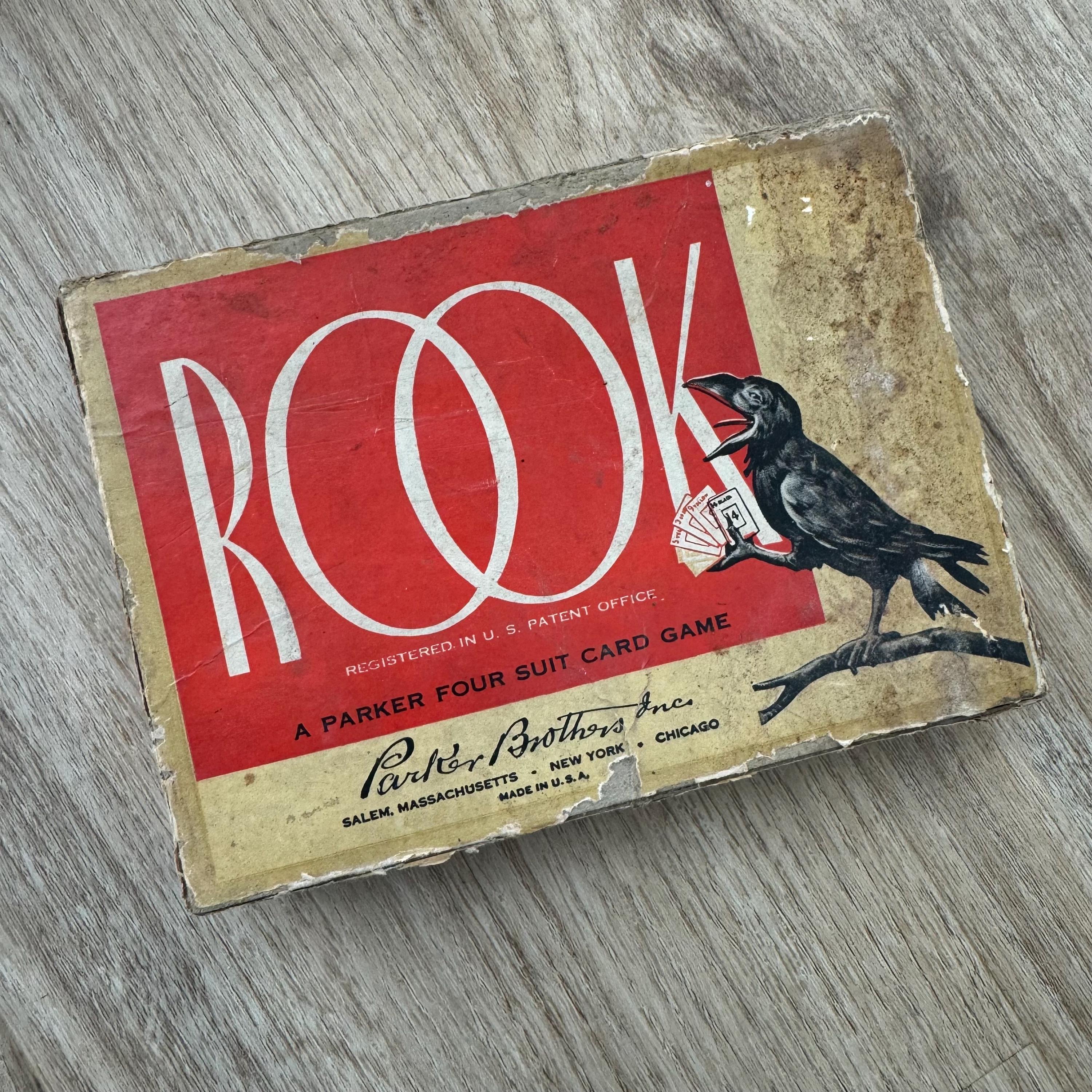 Vintage Deck Playing Cards Game of Rook Vintage Paper Ephemera - Etsy