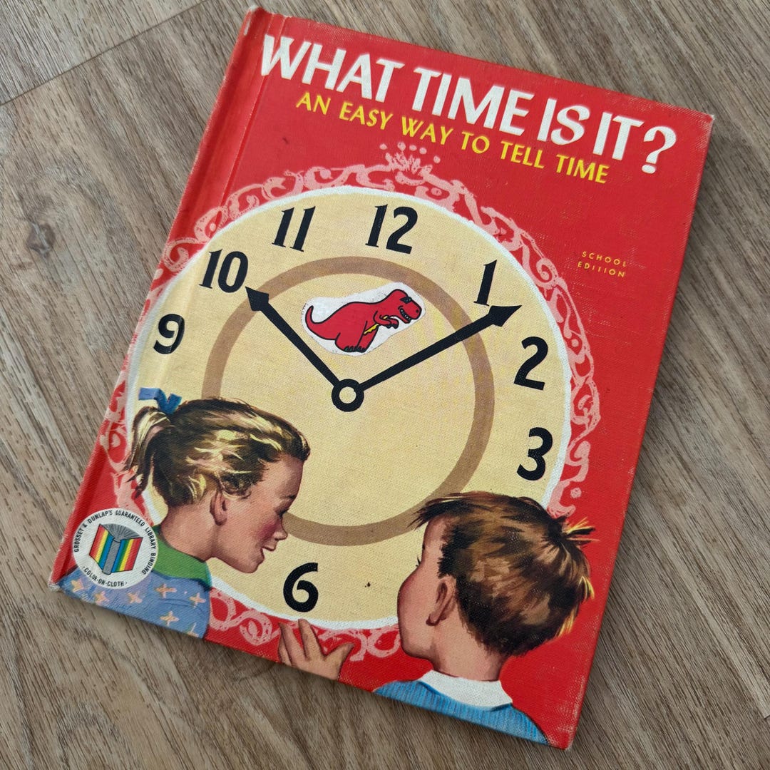 1954 - What Time is It? - an Easy Way to Tell Time - by John Peter ...