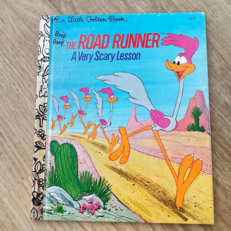 1974 - A Little Golden Book - Looney Tunes the Road Runner A Very Scary ...