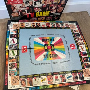Vintage Board Game - Vintage 1984 TV Guide Trivia Board Game - Vintage ...
