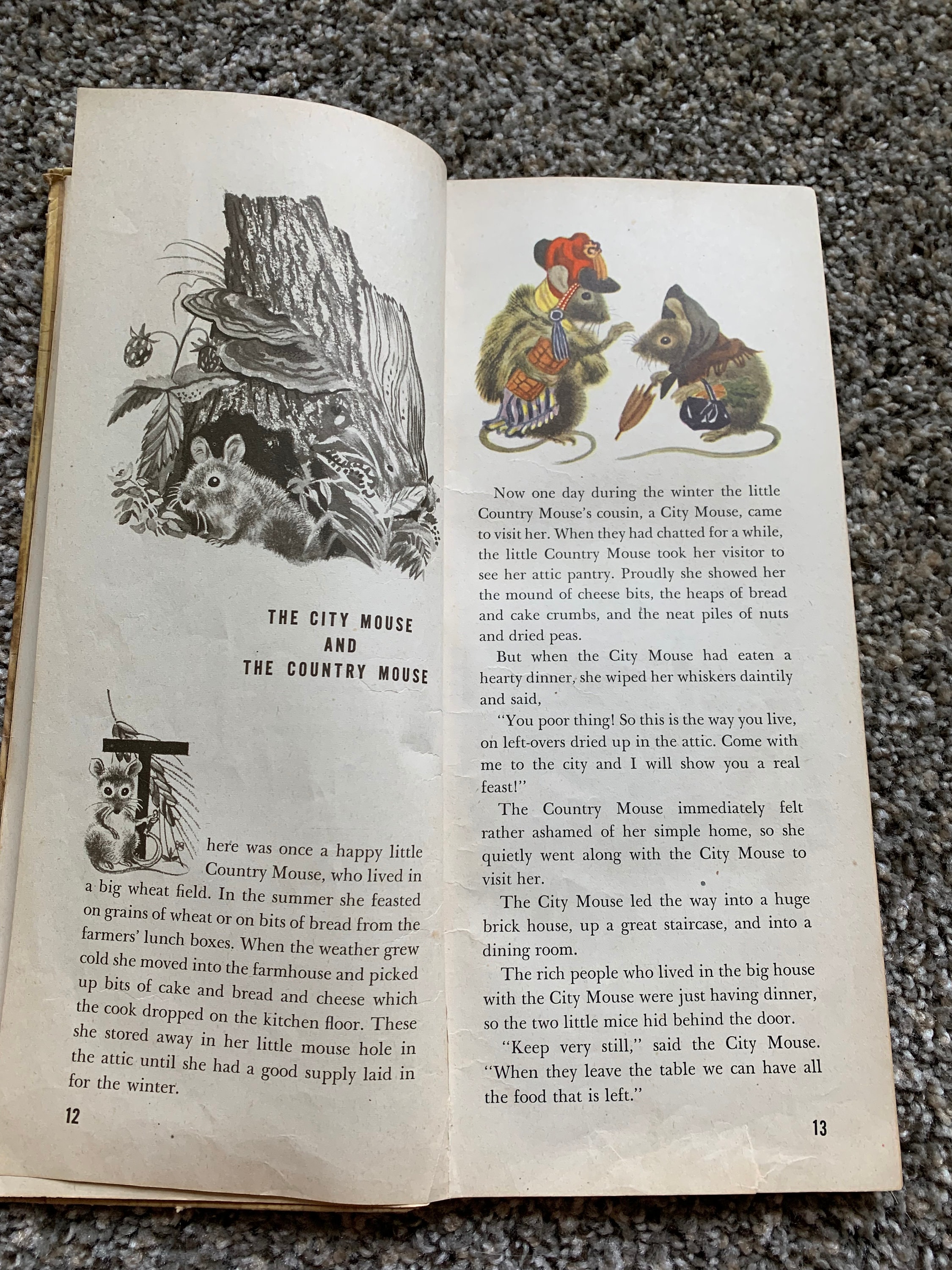 VINTAGE Childrens Book: the Tall Book of Nursery Tales, Illustrated by ...