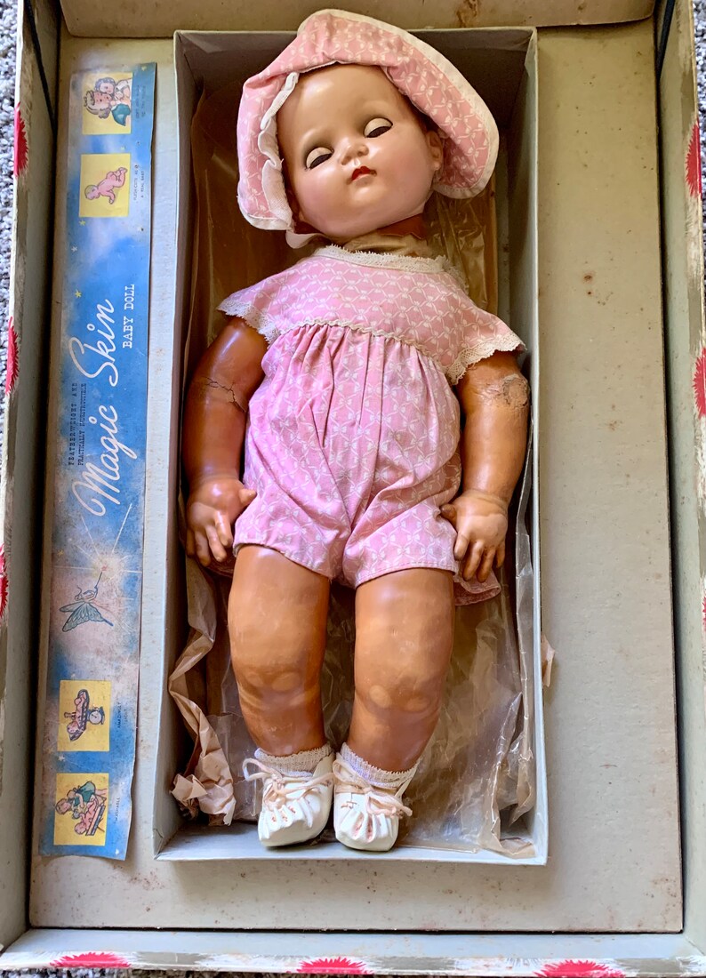 VINTAGE 1940s Ideal Novelty magic Skindoll - Etsy