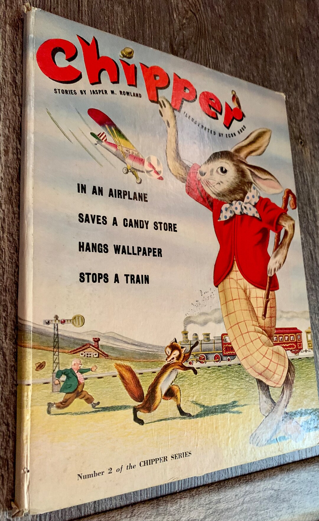 VINTAGE Childrens’ Book: “chipper” by Jasper M. Rowland, 1946 - Etsy
