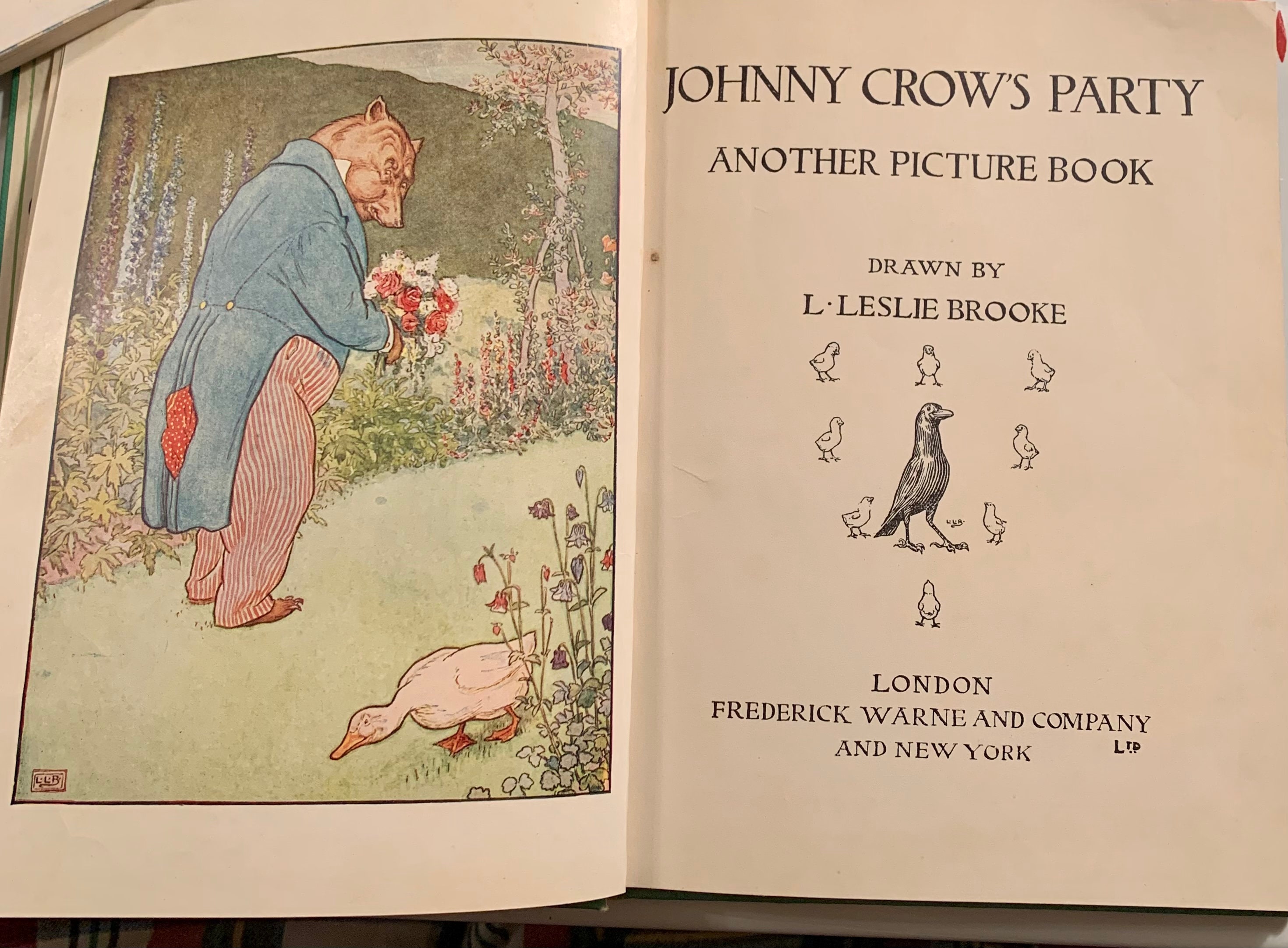 VINTAGE Childrens Book: johnny Crows Party, 1959 - Etsy