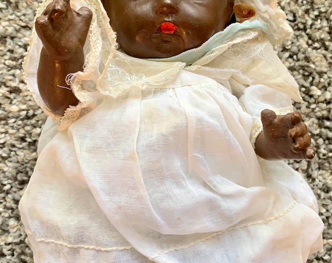 VINTAGE: 1920s Effanbee Black Patsy Babykin Composition Doll - Etsy