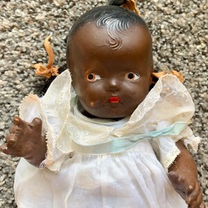 VINTAGE: 1920s Effanbee Black Patsy Babykin Composition Doll - Etsy