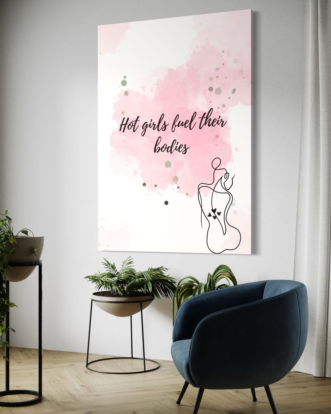 Mental Health Awareness Poster, Eating Disorder Recovery Art, Bedroom ...