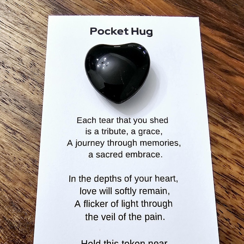 Sympathy Pocket Hug Dad - Etsy