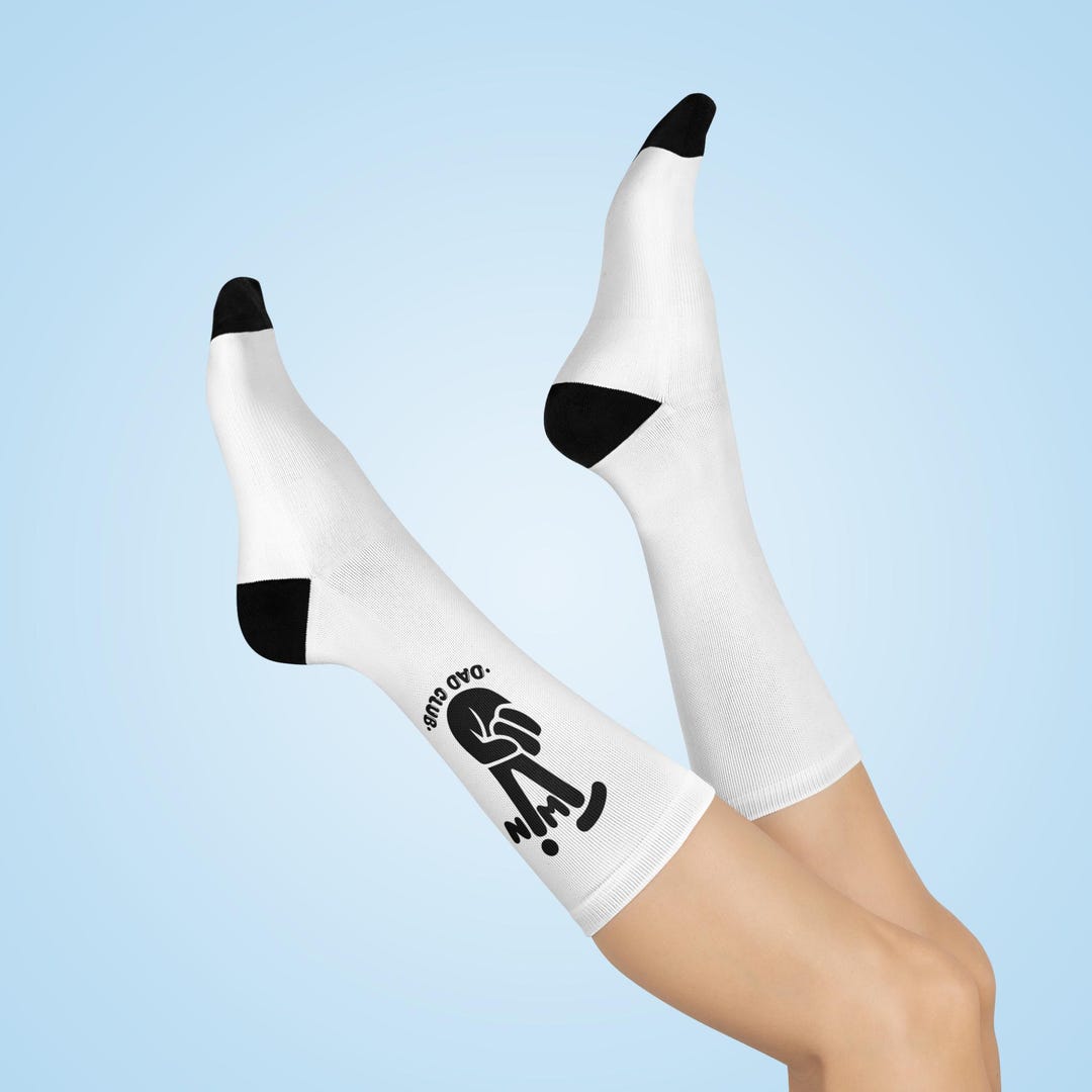 Twin Dad Crew Socks, Dad of Twins, Daddy of Twins Gift, Dad Socks ...