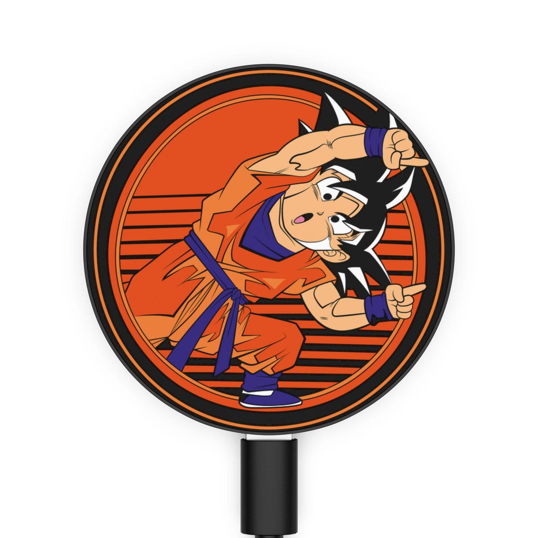 Son Goku Dragon Ball Magnetic Induction Charger - Etsy