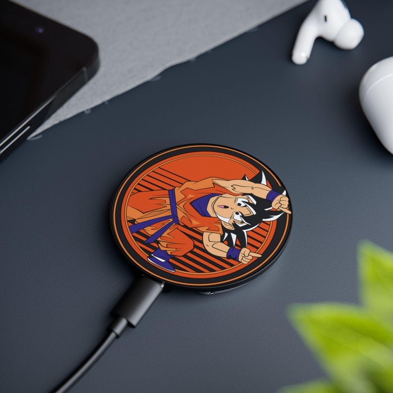 Son Goku Dragon Ball Magnetic Induction Charger - Etsy