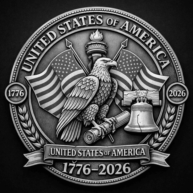 25 JPG PNG Eagle Flag Medallions USA 250 American Anniversary | 1776 ...