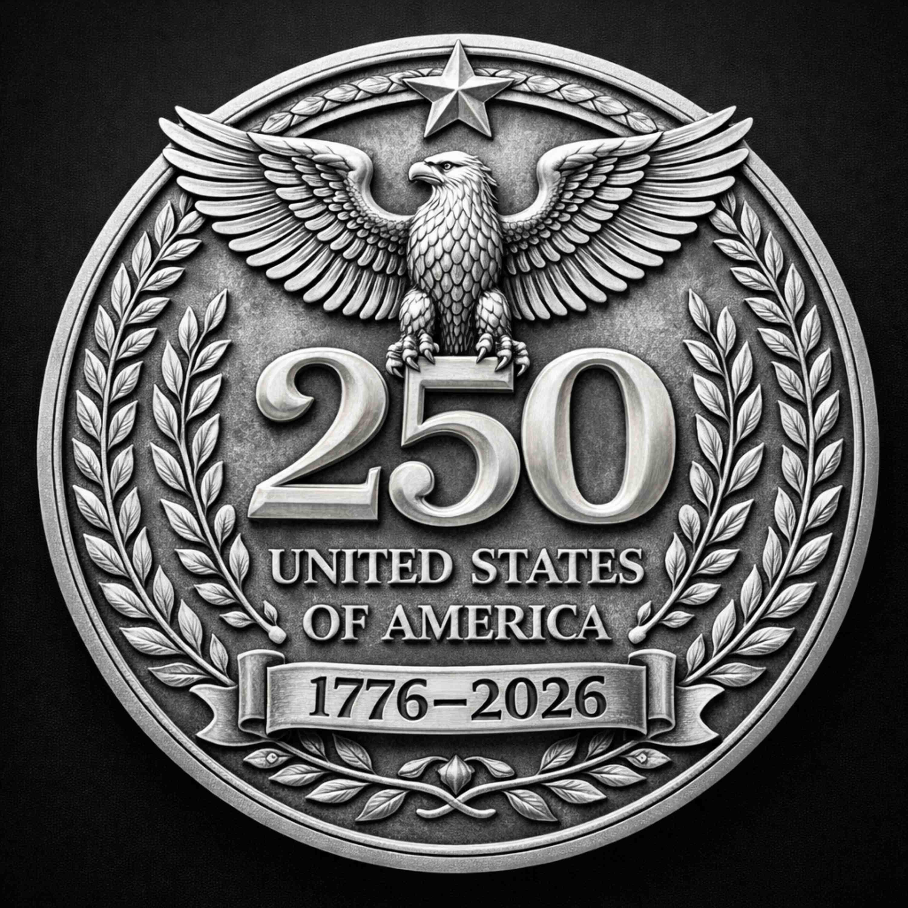 25 JPG PNG Eagle Flag Medallions USA 250 American Anniversary | 1776 ...