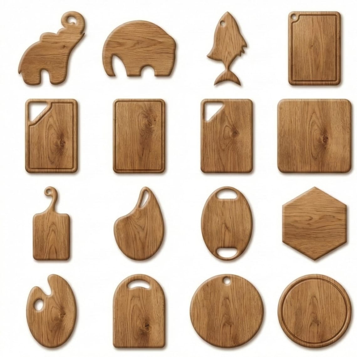 90 Cutting Board SVG DXF Bundle, Laser Cut Files, Chopping Board ...