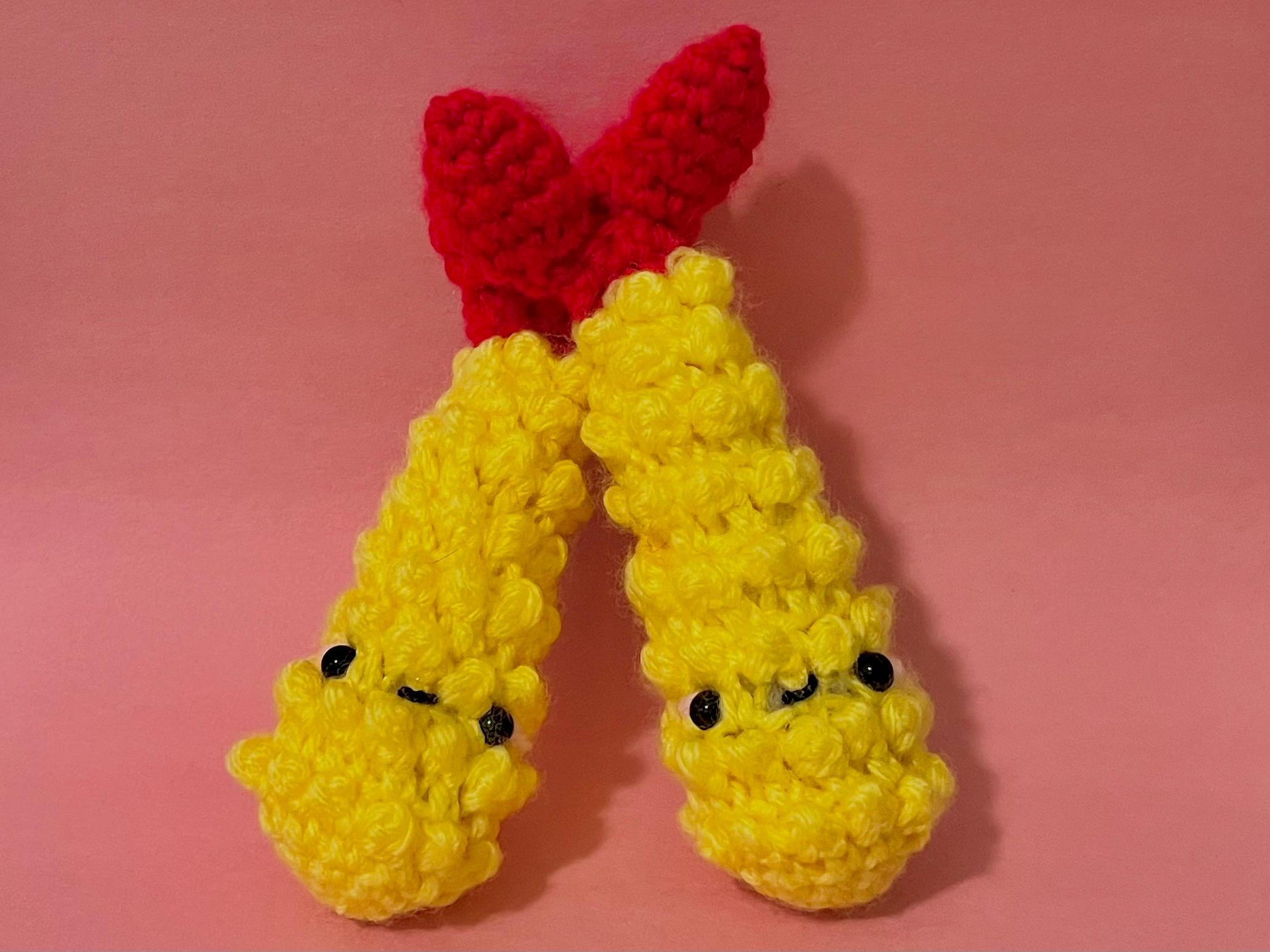 Crochet Tempura Amigurumi Pattern Easy Beginner Japanese Food Simple ...