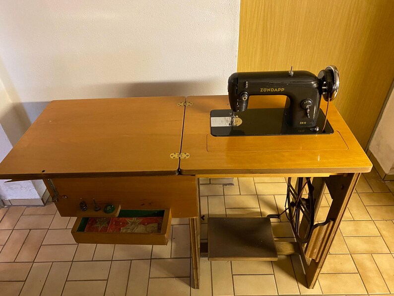 Zündapp Vintage Sewing Machine - Etsy