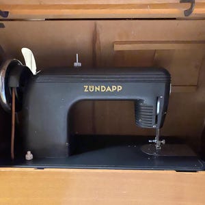 Zündapp Vintage Sewing Machine - Etsy
