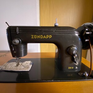 Zündapp Vintage Sewing Machine - Etsy
