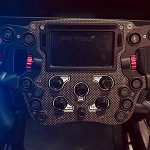 Sim Racing Button Box Dashboard With Iflag & Wind Simulator - Simagic ...
