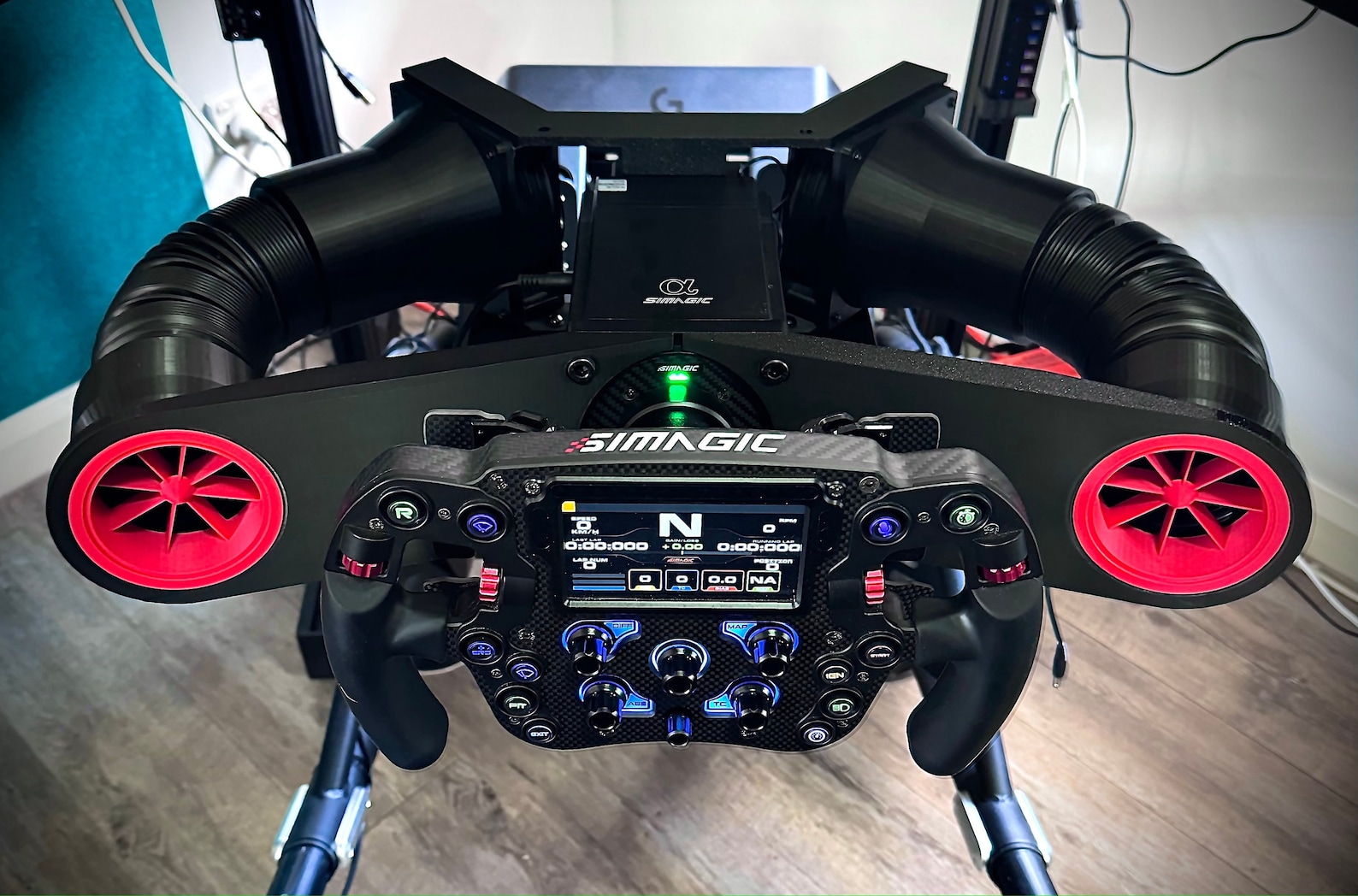 Sim Racing Wind Simulator: High Airflow, Simhub Ready, Simagic Alpha ...