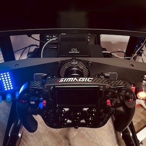 Sim Racing Button Box Dashboard With Iflag & Wind Simulator - Simagic ...