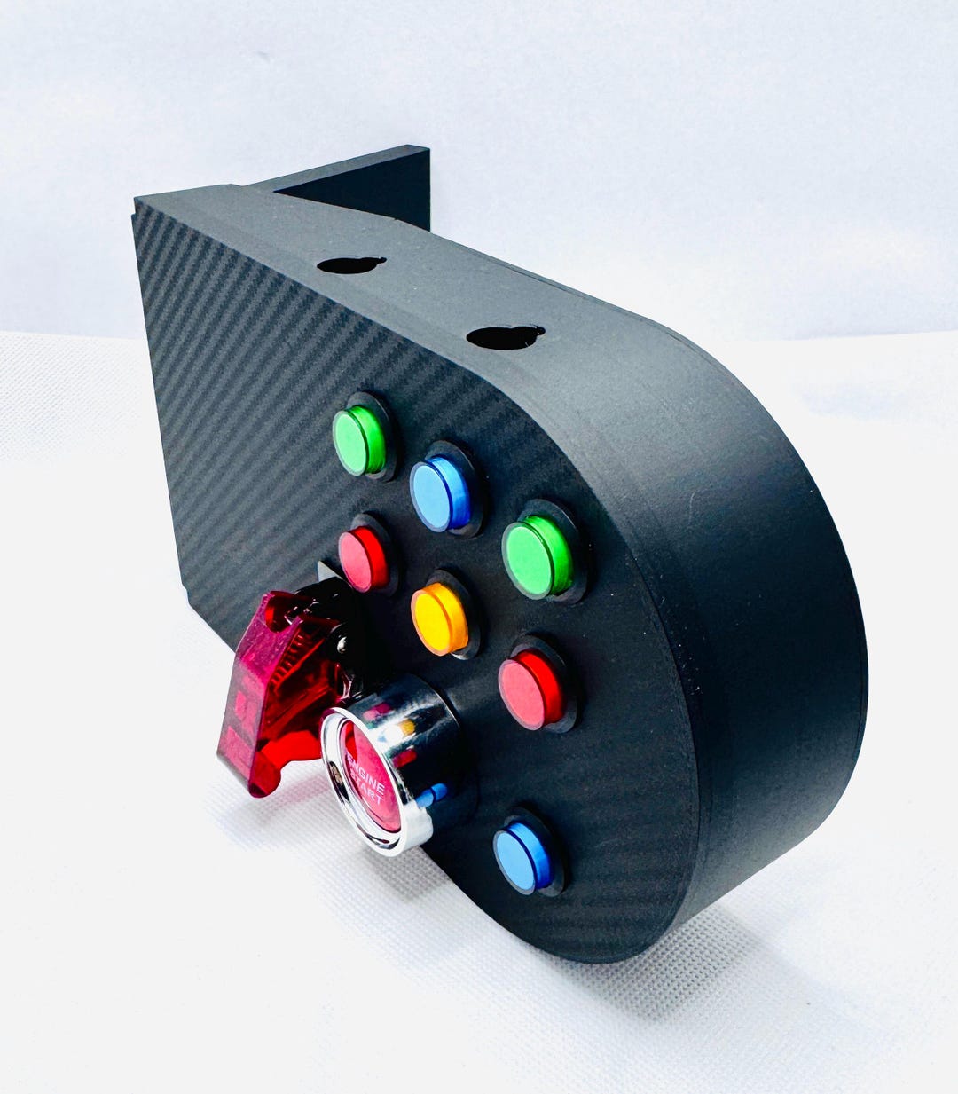 Sim Racing Button Box Dashboard With Iflag & Wind Simulator - Simagic, Fanatec, Moza - Etsy