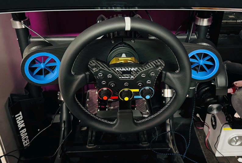 Fanatec CSL DD Wind Simulator: High Air Flow Racing Sim With Dashboard ...