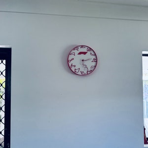 Wall Clock - Formula 1 Clock - Race Track Clock - Etsy