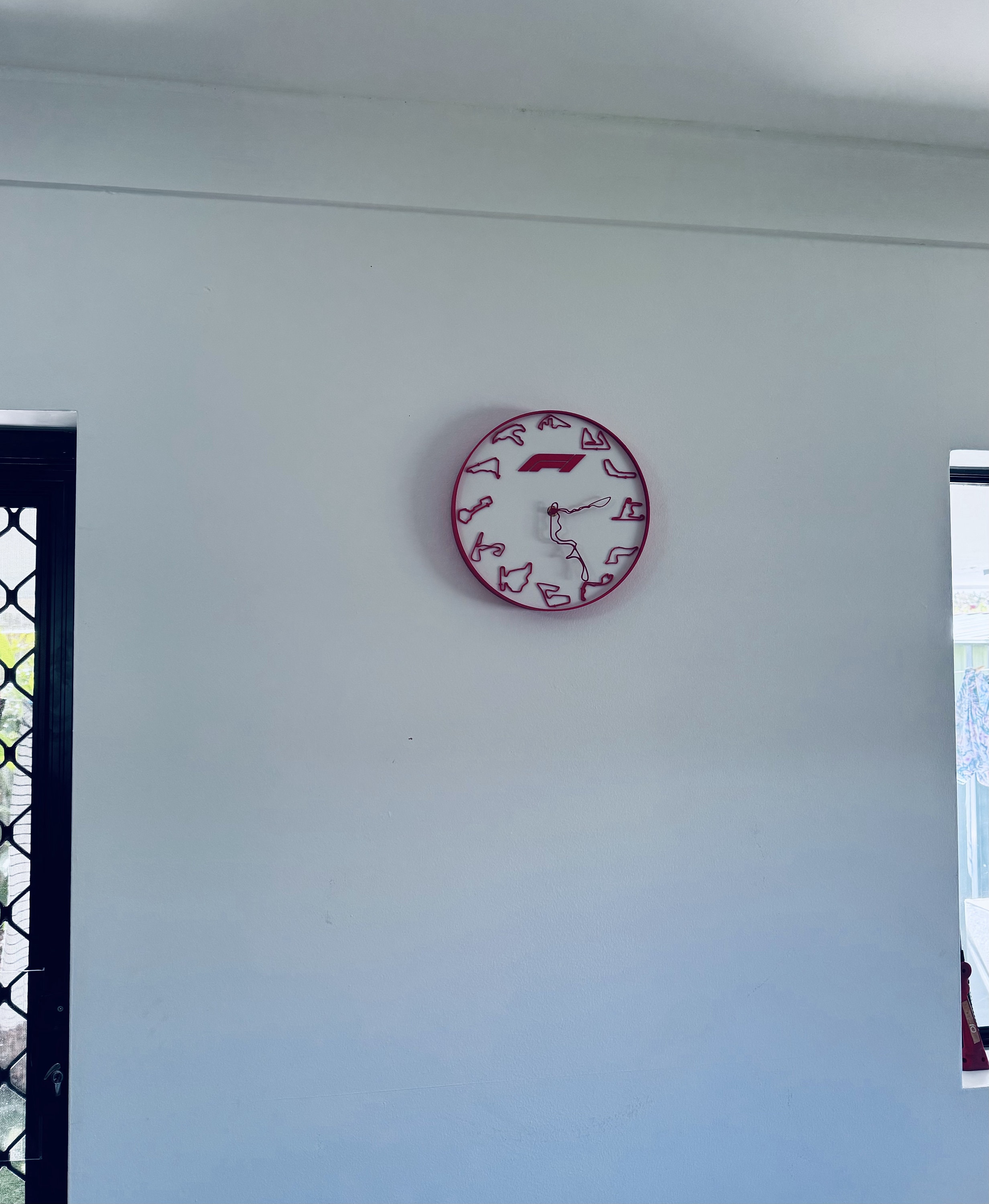 Wall Clock - Formula 1 Clock - Race Track Clock - Etsy