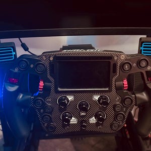 Sim Racing Button Box Dashboard With Iflag & Wind Simulator - Simagic ...