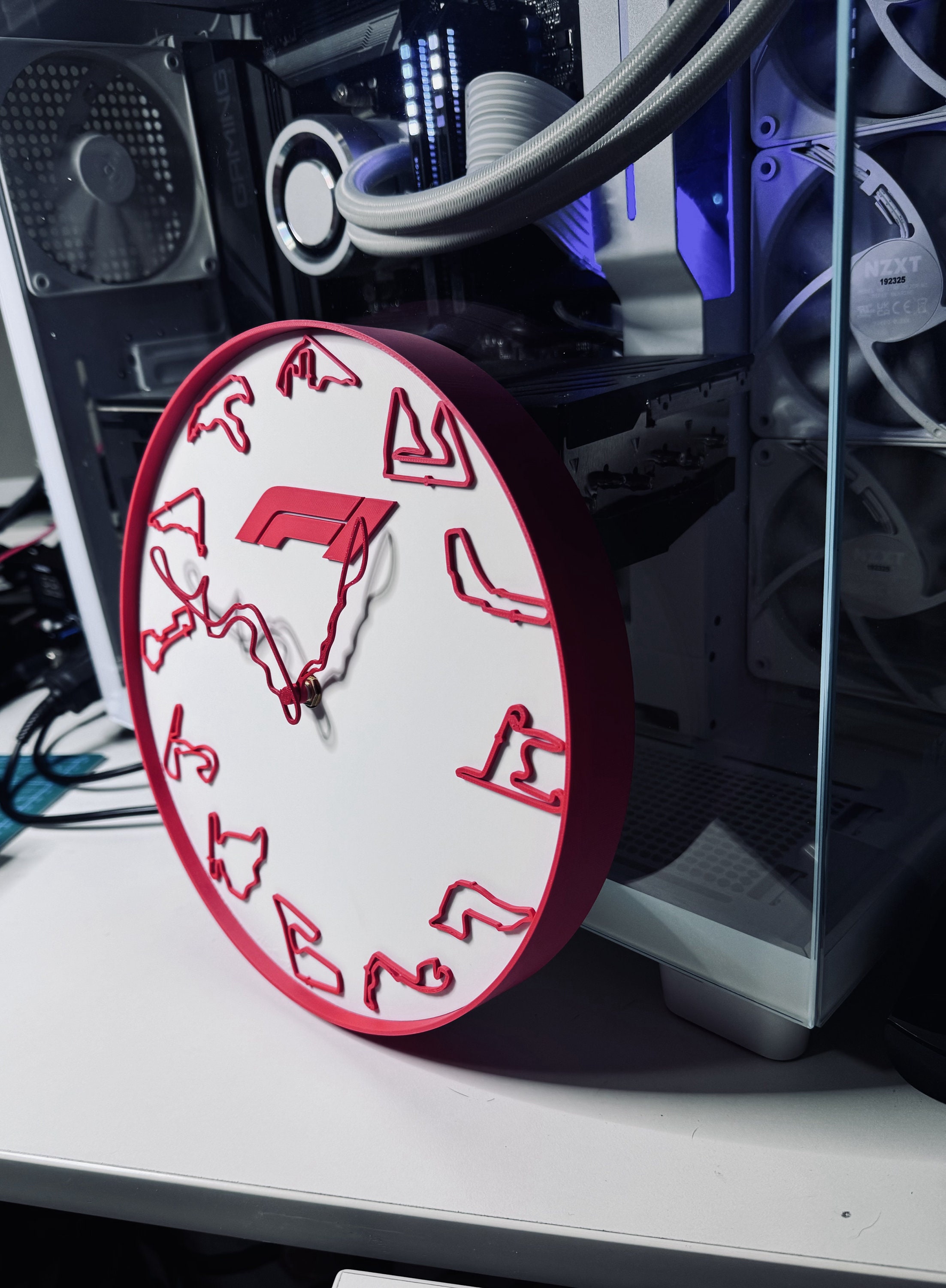 Wall Clock - Formula 1 Clock - Race Track Clock - Etsy