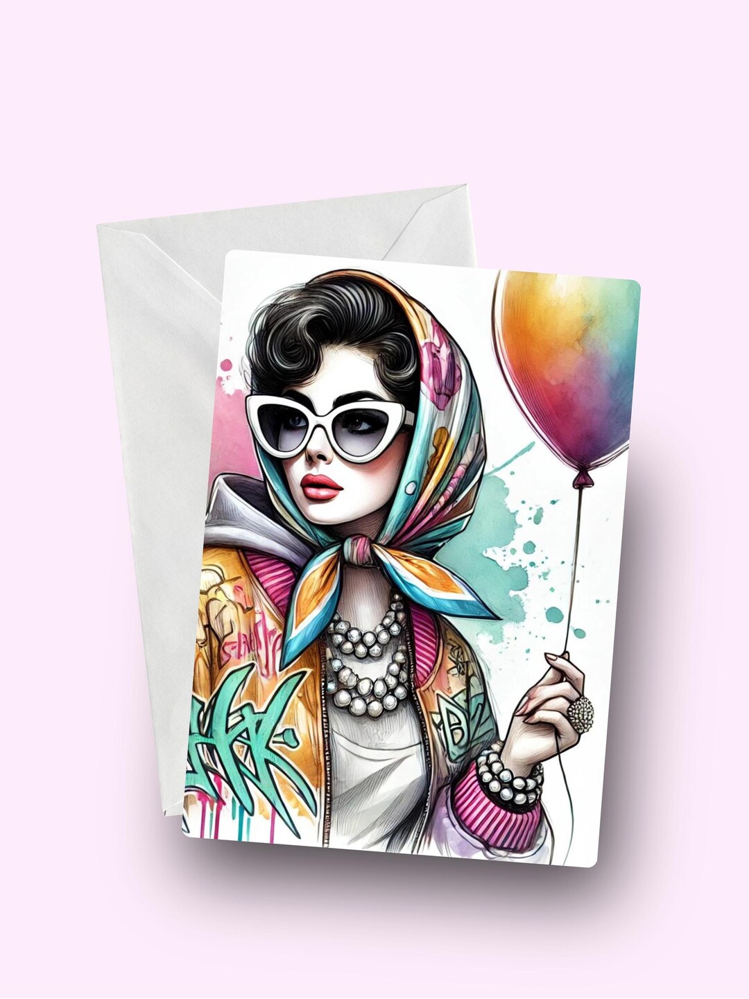 Fabulous Fashion Birthday Card, Birthday Girl Card, Glam Woman Card ...