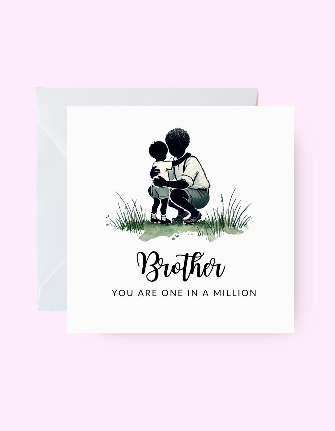Brother Card, One in a Million Brother, Brother's Appreciation Card ...