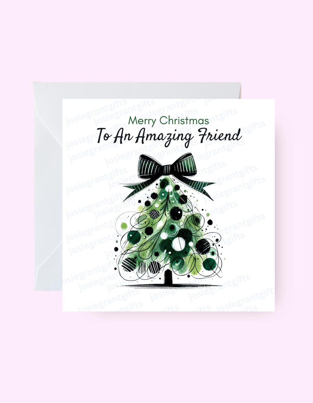 Merry Christmas to an Amazing Friend | Christmas Card for Friend ...