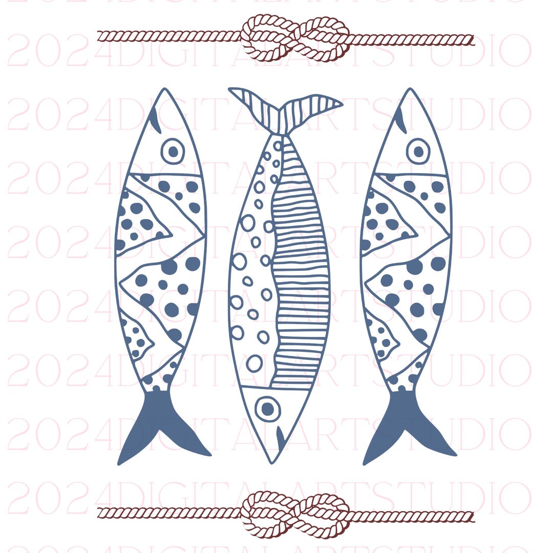 Fisherman Aesthetic Png, Nautical Png, Fisherman Designs, Sardines Png ...