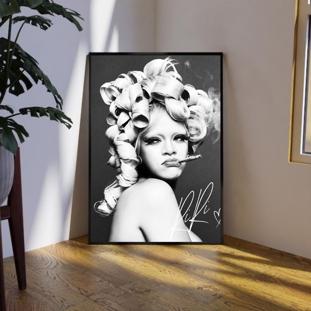 Rihanna Digital Download Signed Poster for Rihanna Navy, Rihanna Fans ...