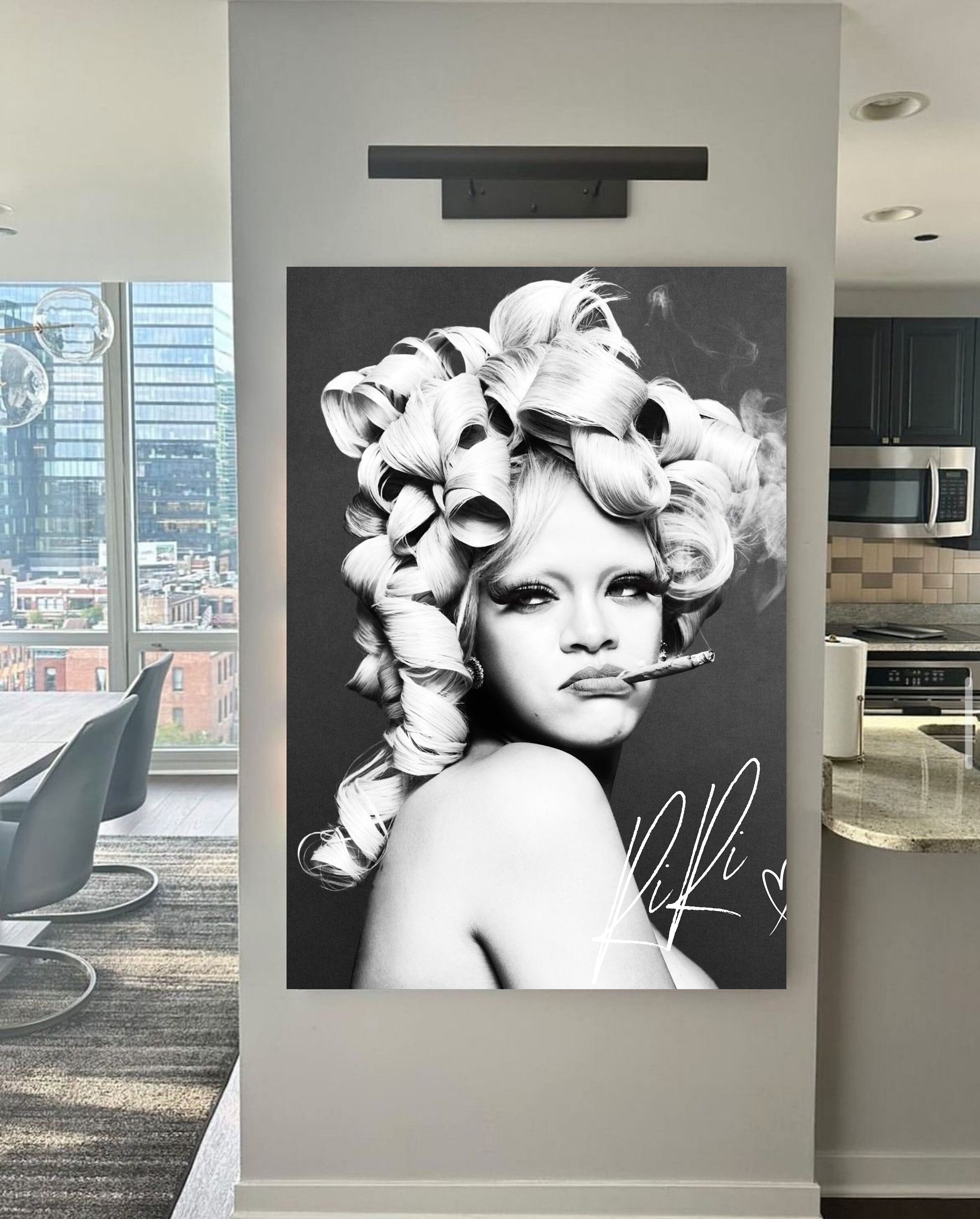Rihannah Digital Download Signed Poster for Rihannah Navy, Rih Fans ...