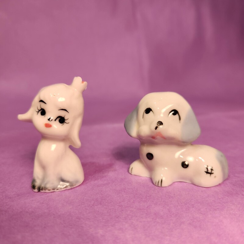 Kitsch Dog Figurine - Etsy