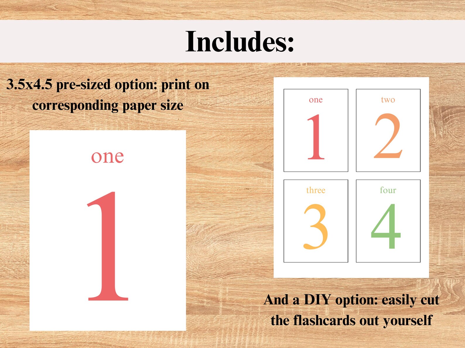Printable Number Flashcards, Number Flashcards 1-100, Educational ...