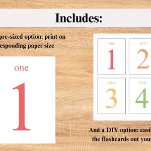 Printable Number Flashcards, Number Flashcards 1-100, Educational ...
