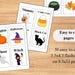 Educational Flashcards Printable Halloween Flashcards for Kids ...