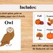 Educational Flashcards Printable Fall Flashcards for Kids Fall Activity ...