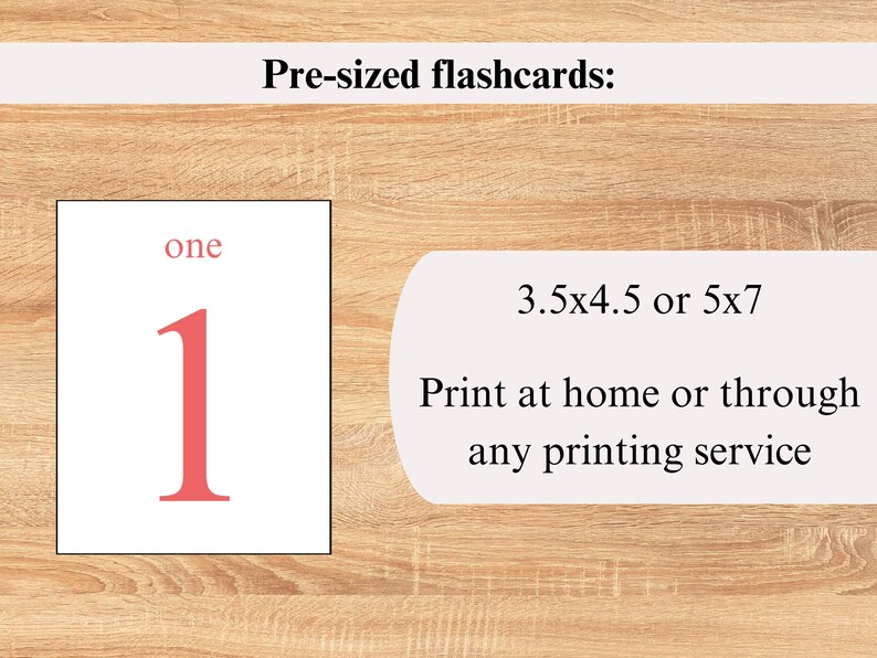 Printable Number Flashcards, Number Flashcards 1-100, Educational ...