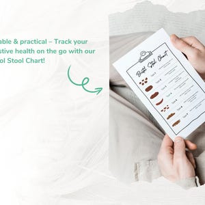 Printable Bristol Stool Chart: Gut Health Tracker (PDF) - Etsy
