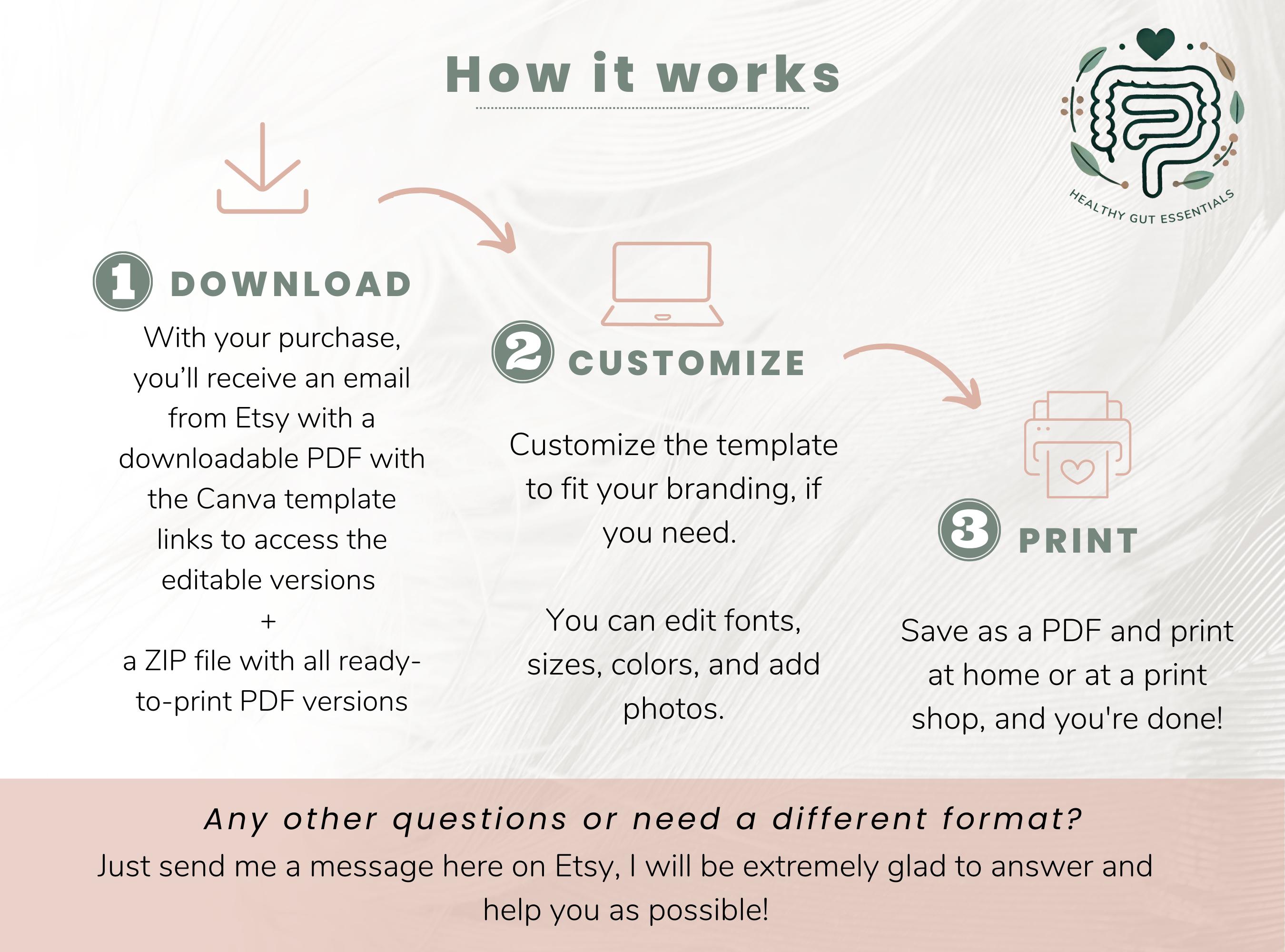 Weekly Medication Tracker: Printable Pill List & Planner (canva ...