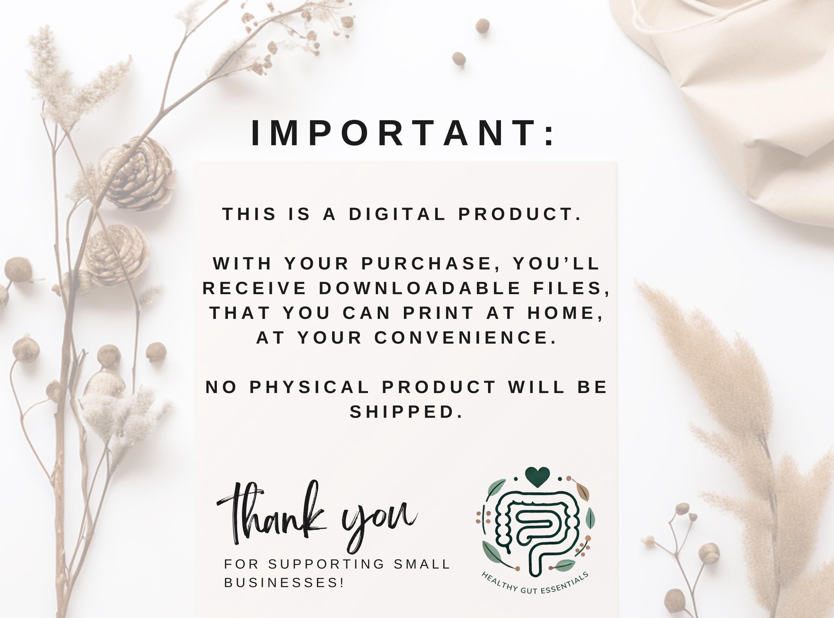 Bowel Movement Tracker, IBS Symptom Log, Bristol Stool Chart, Monthly ...