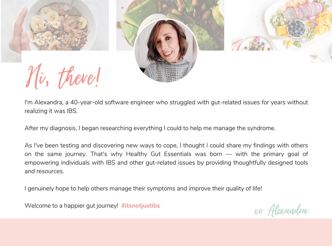 Gut Health Daily Journal, Food Log Printable Template, Symptoms Tracker ...