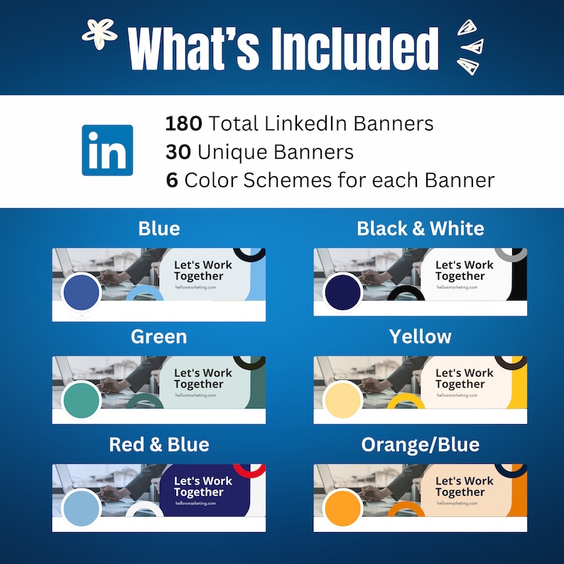 Professional Linkedin Banner Cover | Minimalist Editable Header ...