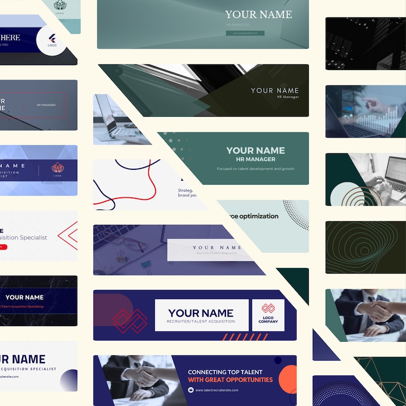 Professional Linkedin Banner Cover | Minimalist Editable Header ...